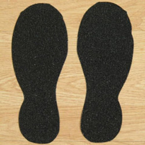 Anti-Slip Boot Symbols in Black - Warehouse Floor Marking