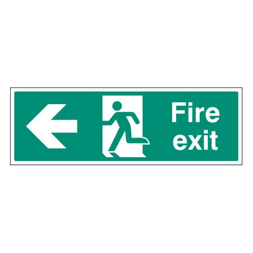 Fire Exit Rectangular Floor Sign | Health & Safety Signs