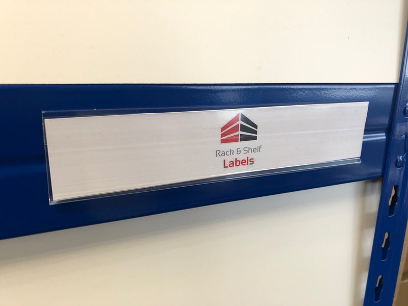 Self-Adhesive Label Holders 76mm x 1000mm | Rack & Shelf Labels – Rack ...