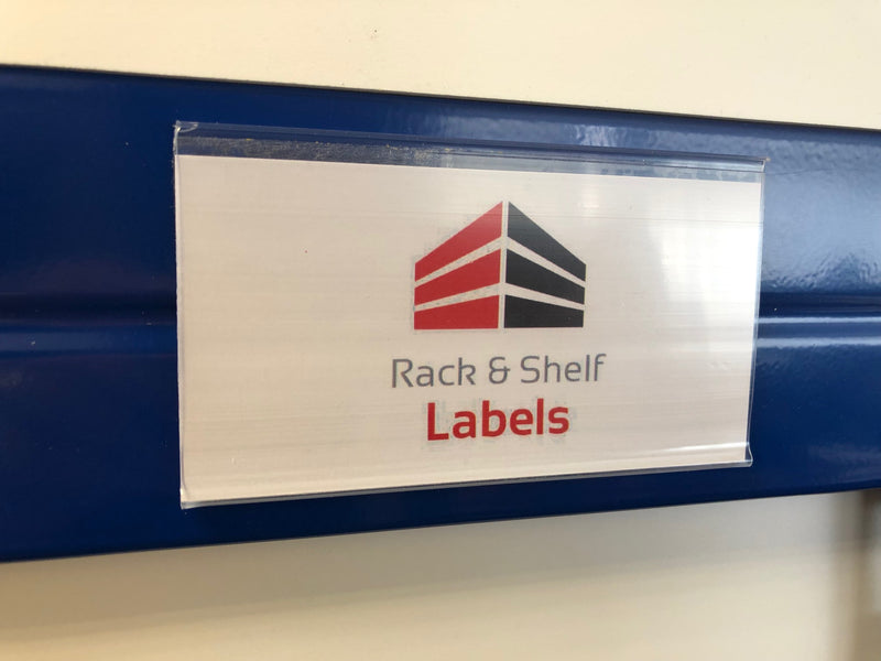 Self Adhesive Label Holders 26mm x 100mm