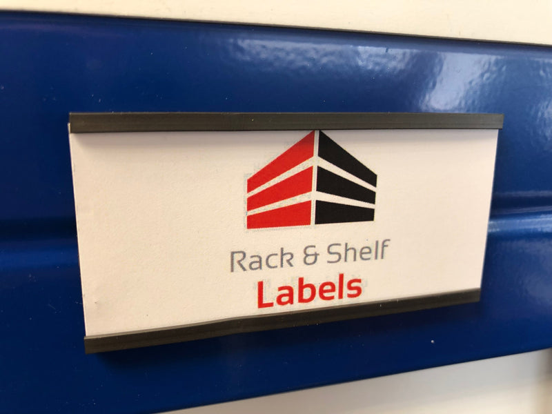 Warehouse Magnetic Label Holders 20mm x 80mm