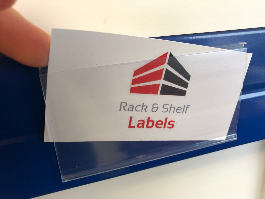Self Adhesive Label Holders - Warehouse Label Holders